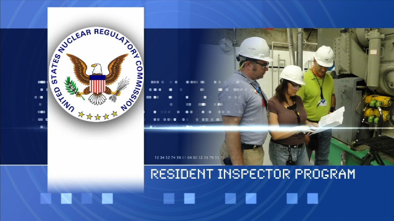 NRC Resident Inspector Program - YouTube