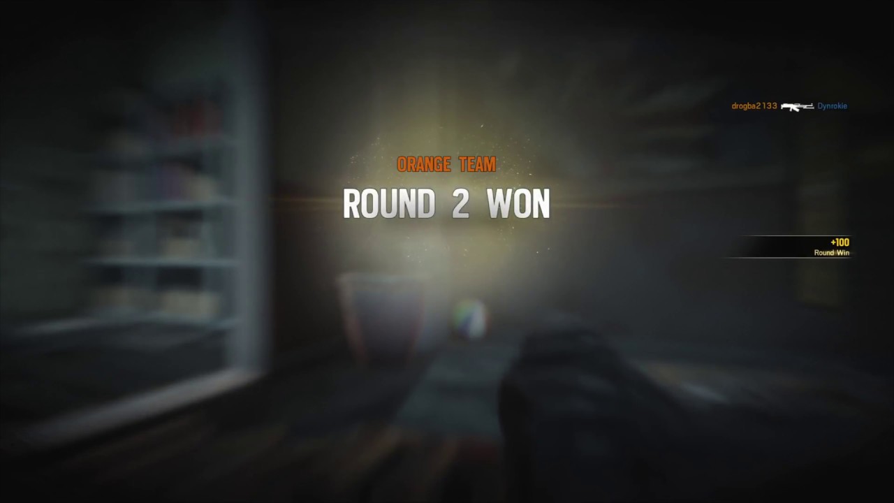 Rainbow 6 Siege almost Dead Operator wins Round - YouTube