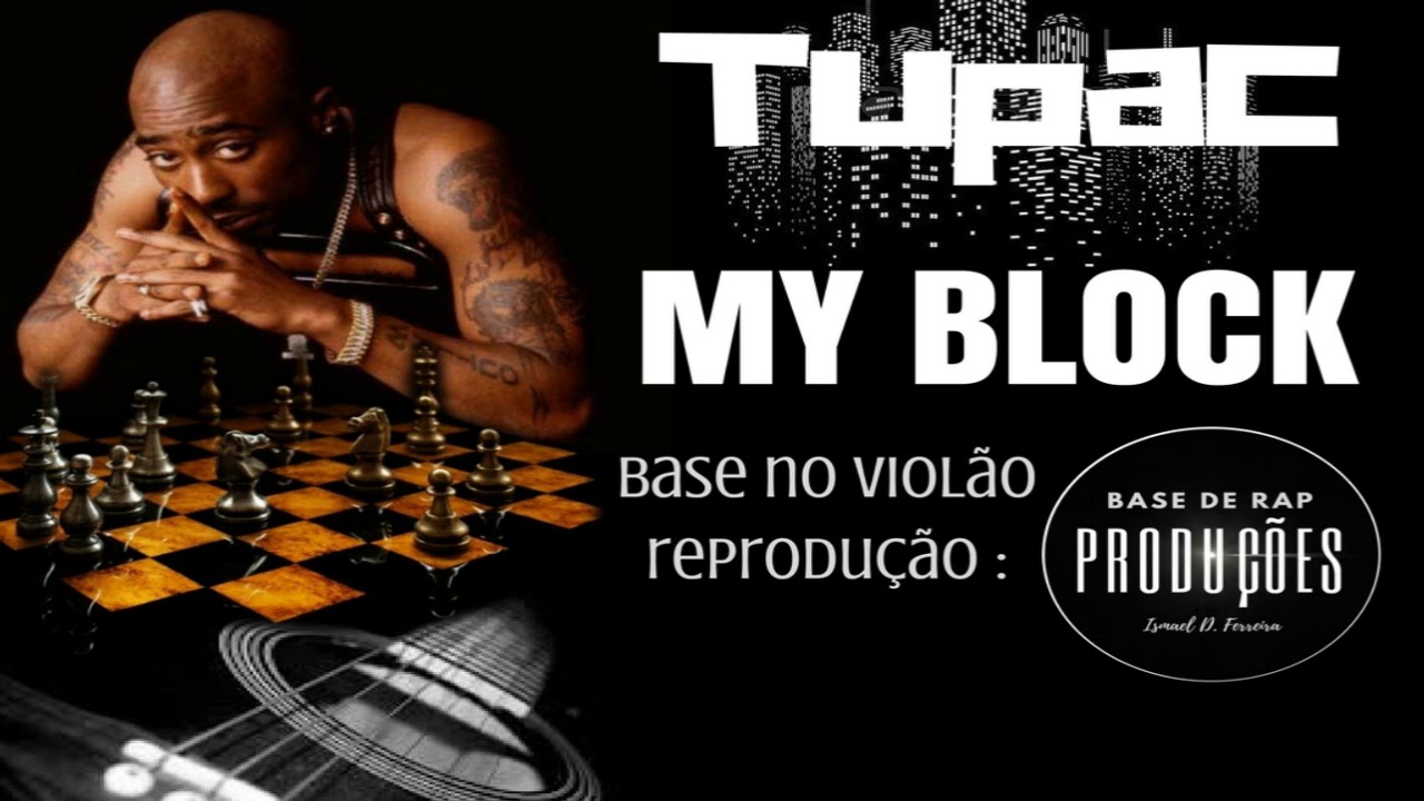 Base de Rap 2Pac My Block - Base com violão ( Remix - Base de RAP ...