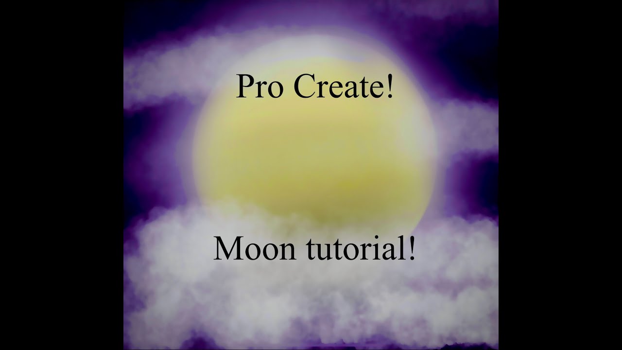 Moon tutorial on Pro Create/IzzyLand999! - YouTube