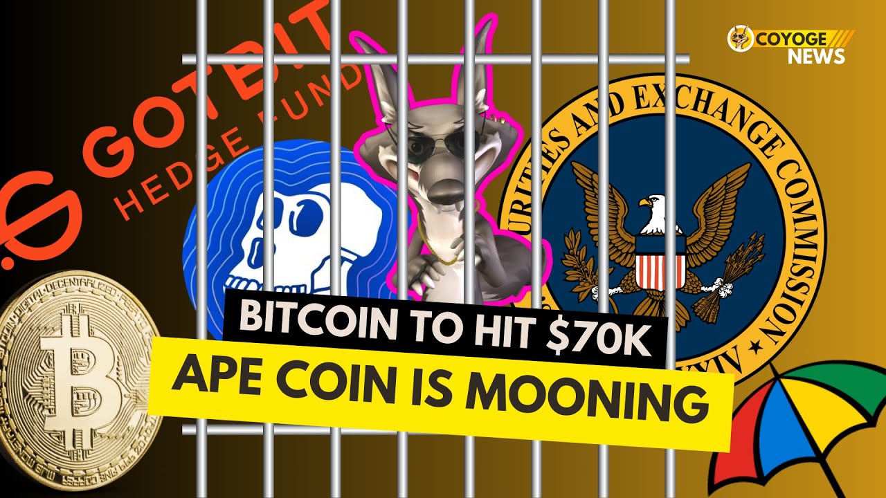 Bitcoin Nears $70K, ApeCoin Surges 100% & UK Pension Giant Embraces ...