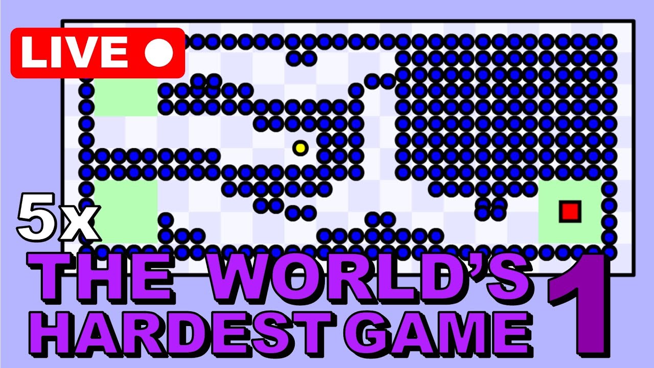 The World s Hardest Game 1 5x Classic Attempts YouTube the-world-s-hardest-game-1-5x-classic-attempts-youtube