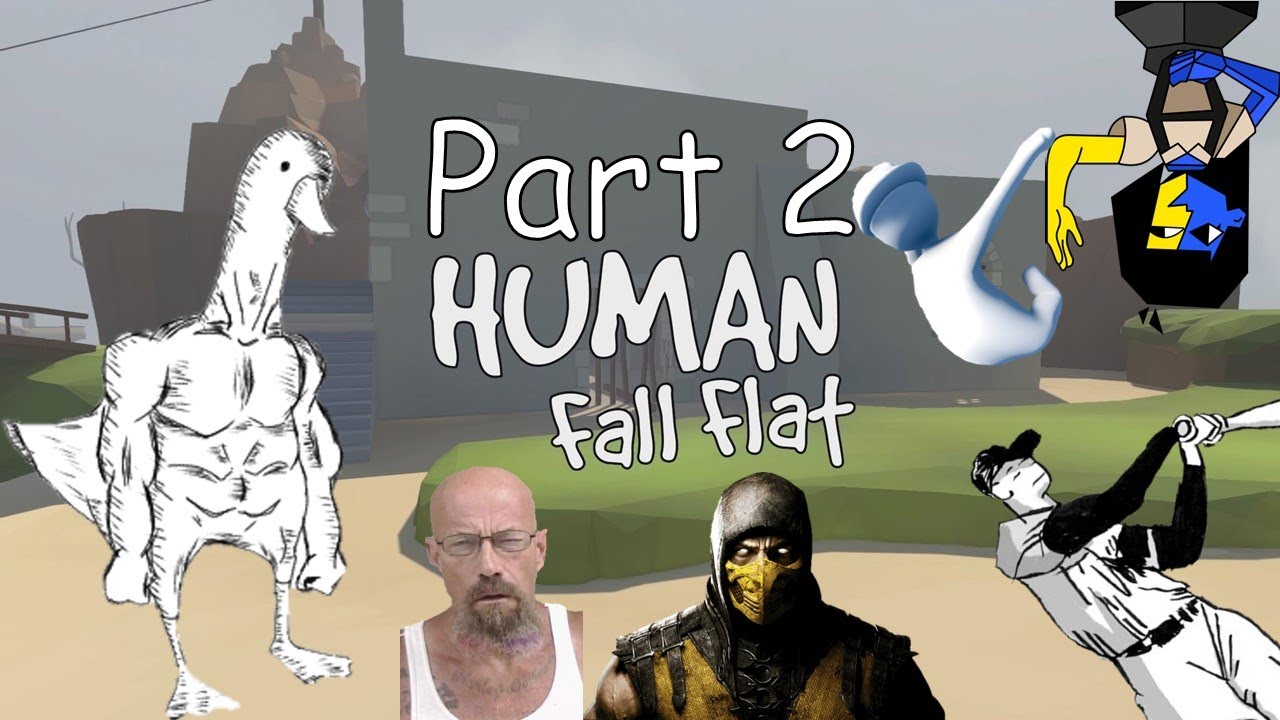 XT-clan plays: Human:Fall Flat PART 2 - XT ضحك مع - YouTube