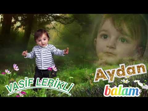 Vasif lerikli Aydan balam adli yeni mahnimiz
