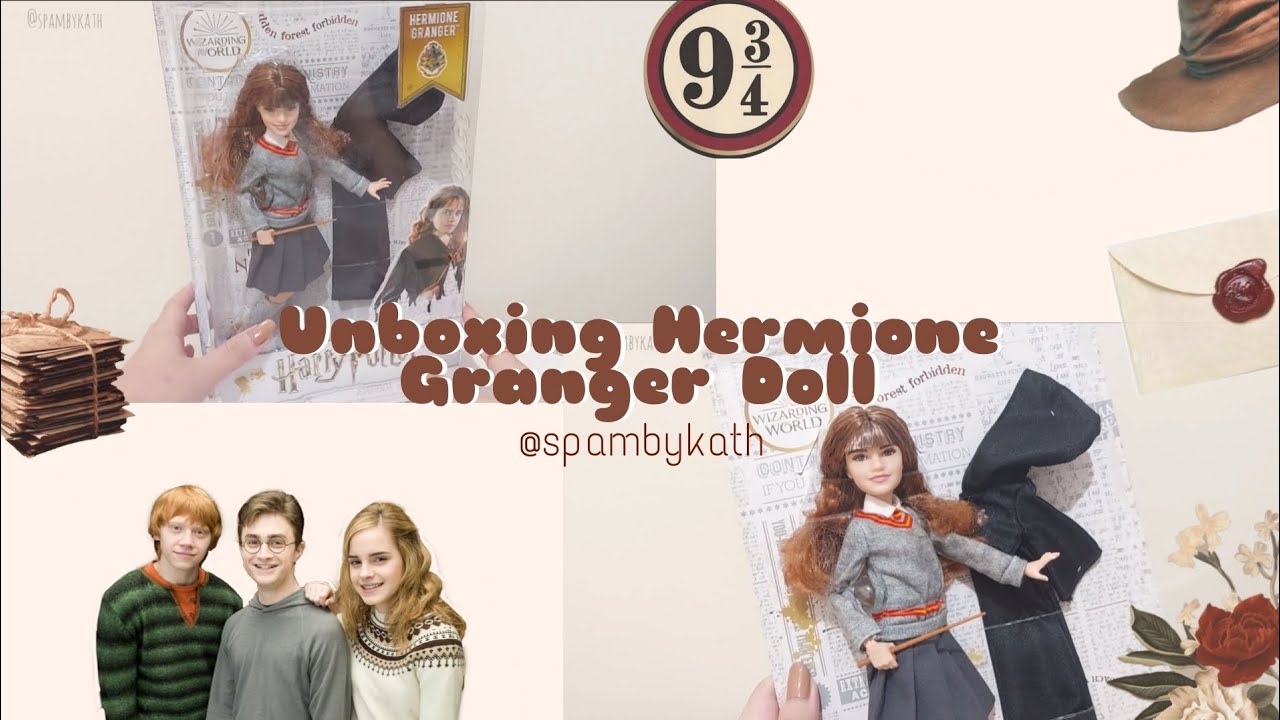 Unboxing Hermione Granger Doll 2023 (Harry Potter Movie) #barbie # ...