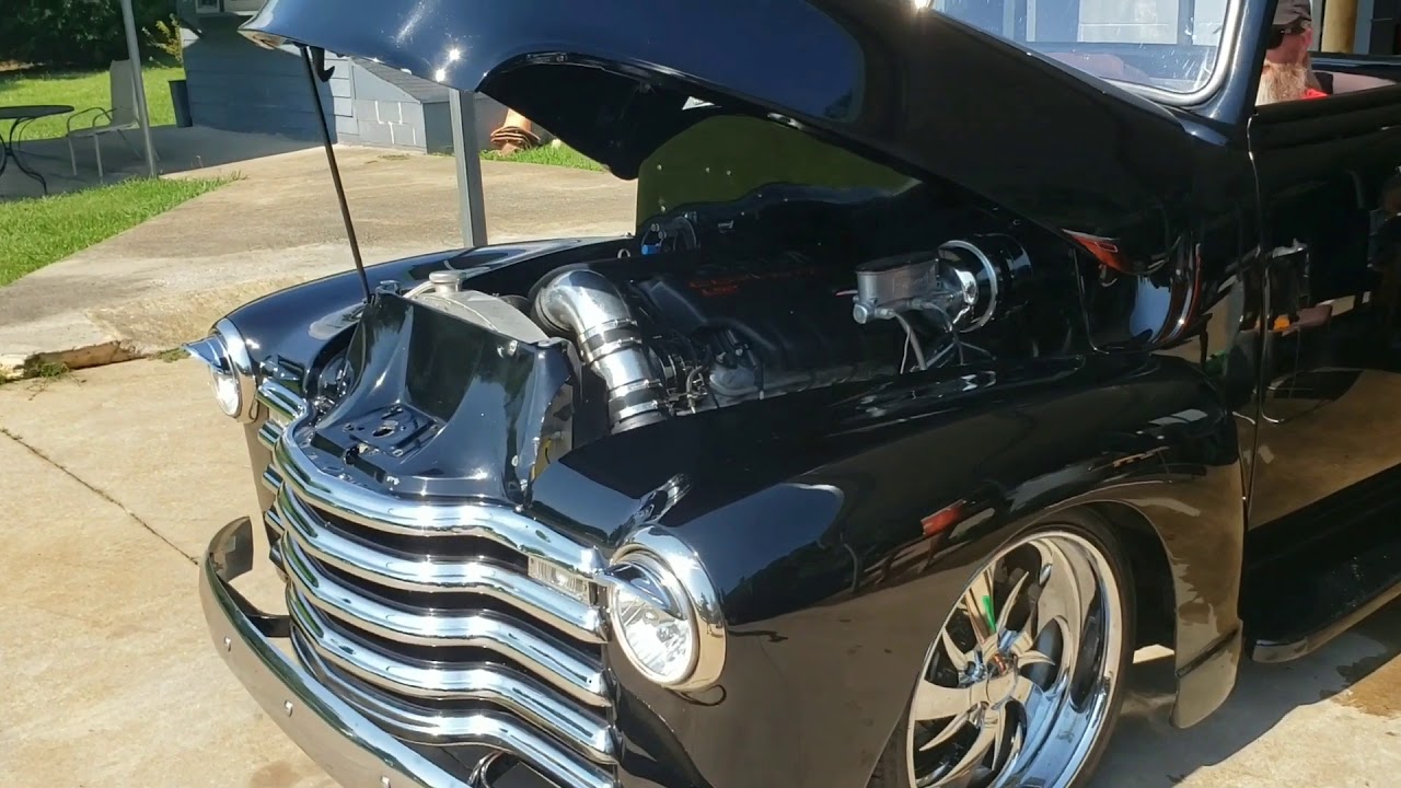 NFL 25 PRO RIDERS- Doc's Black 1948 Chevy Truck ls2 swap, Budnik wheels ...