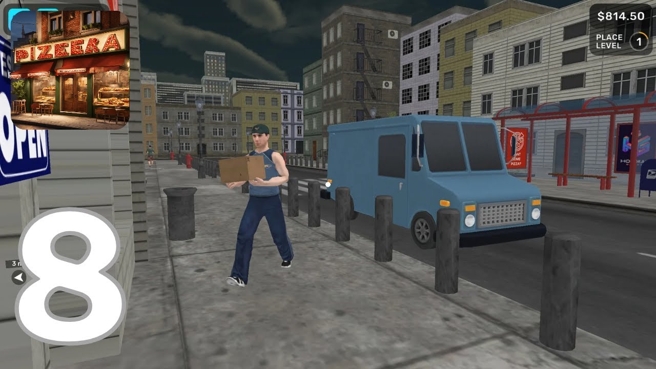 Pizza Manager Simulator 3D - Gameplay Walkthrough Part 8 - #1 Pizzeria ...