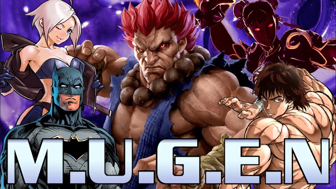 GOUKI AKUMA VS MUGEN (Angel, Batman, Baki Hanma, Shadow Lady) [ MÁXIMA ...
