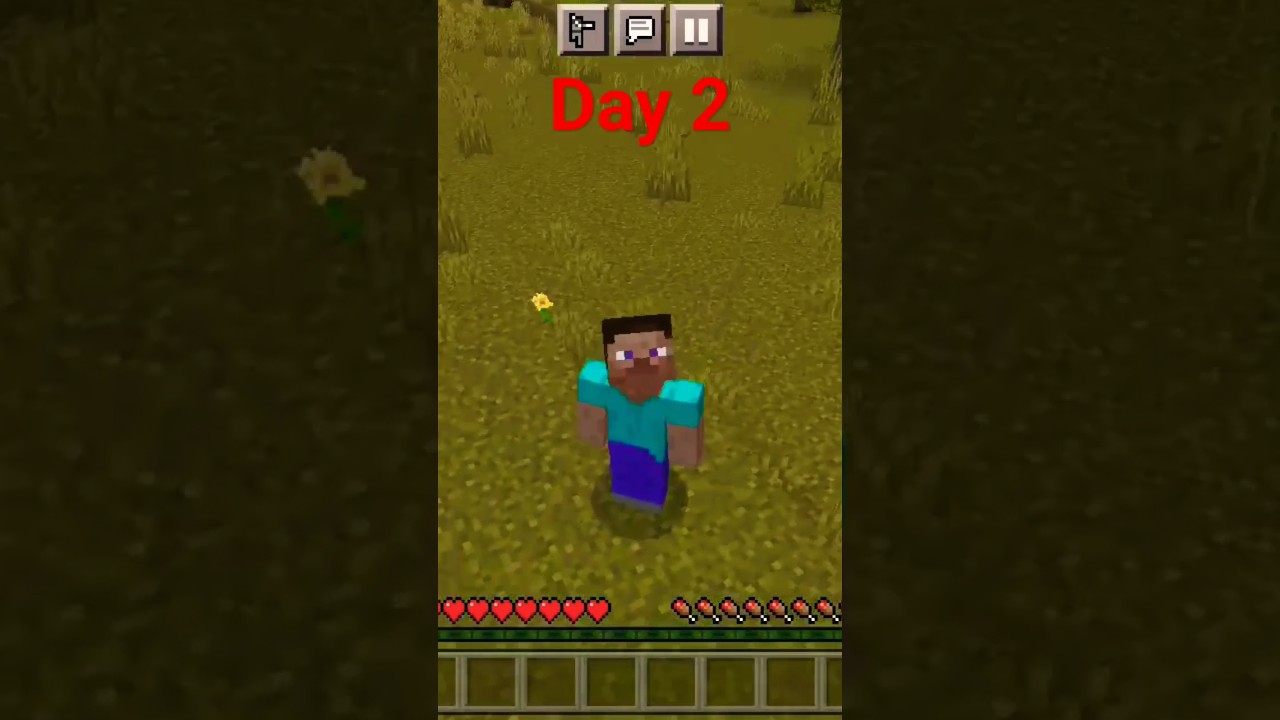 Day 2 Minecraft 2/50 challenge subscribe 🥺 ️ - YouTube