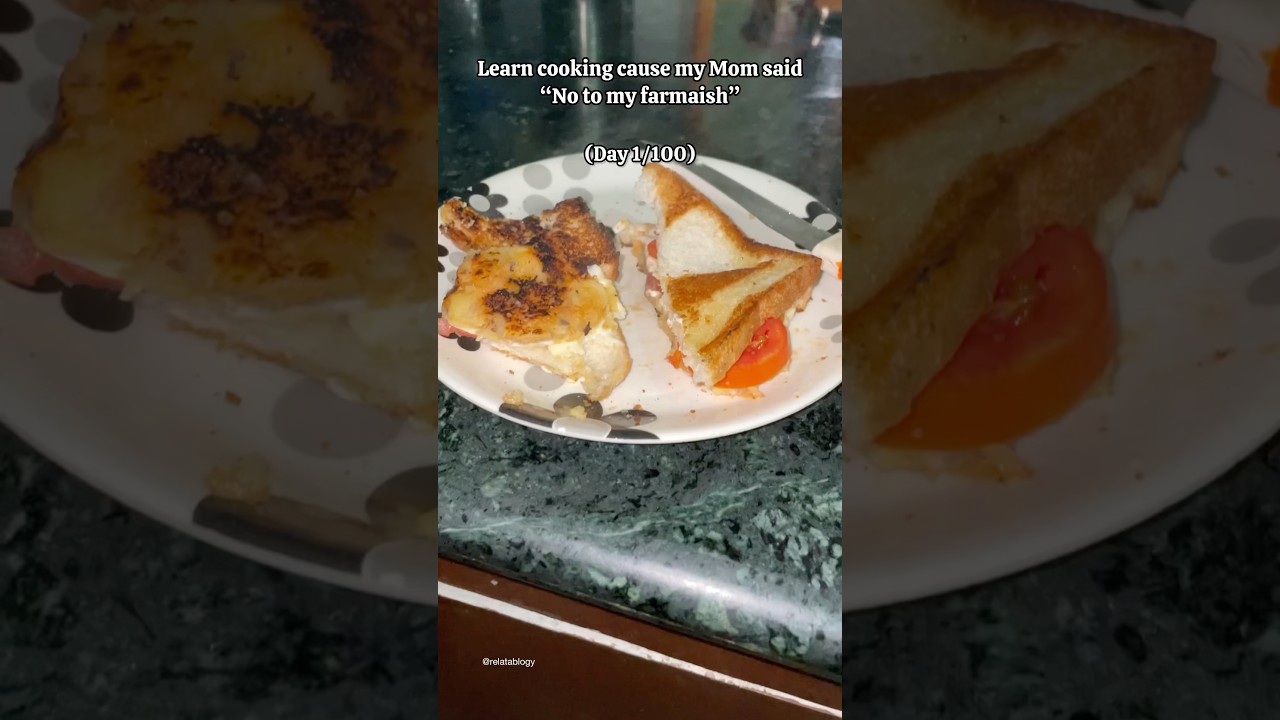 Diagonal or square shape sandwiches?? #cookingchannel #relatable # ...