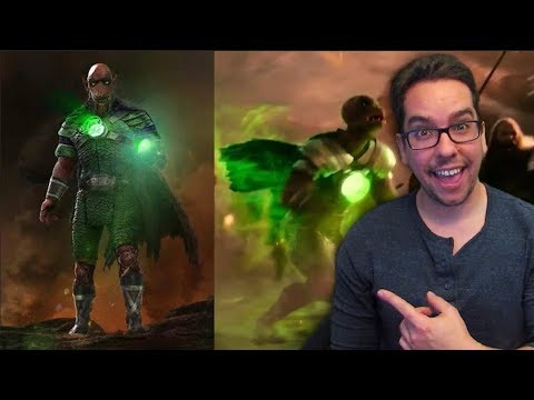 Green Lantern Yalan Gur Justice League Concept Art - YouTube