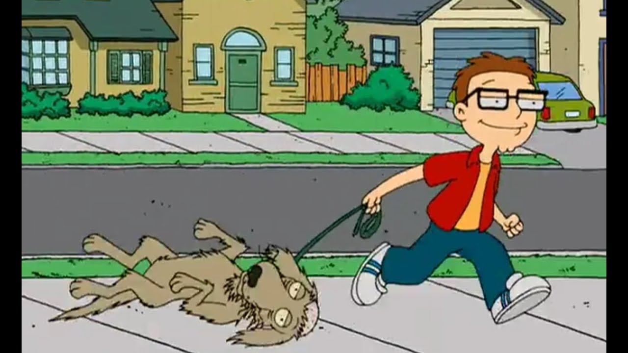 American Dad - The Way Steve Takes Out The Dog - YouTube