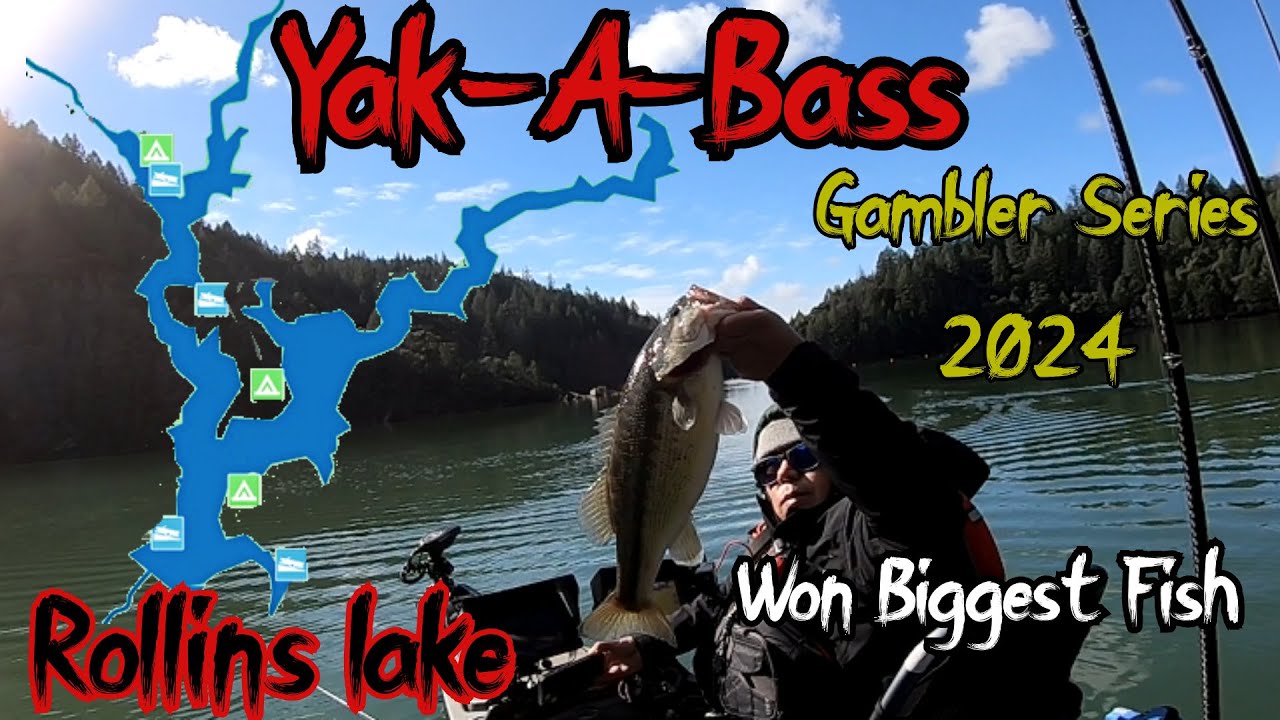 Yak-A-Bass Gambler -Rollins Lake- "I Won Big Fish" - YouTube