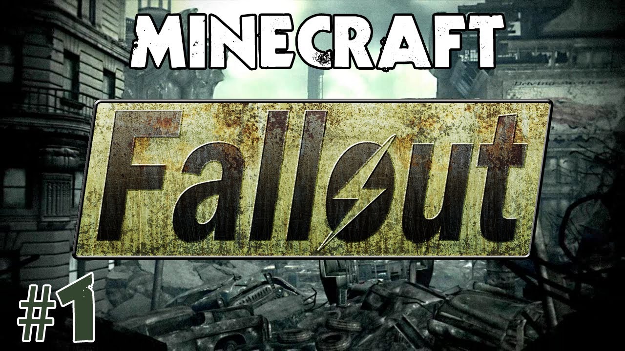 Minecraft Fallout Custom Map - Rebuilding Humanity - Part 1 - YouTube