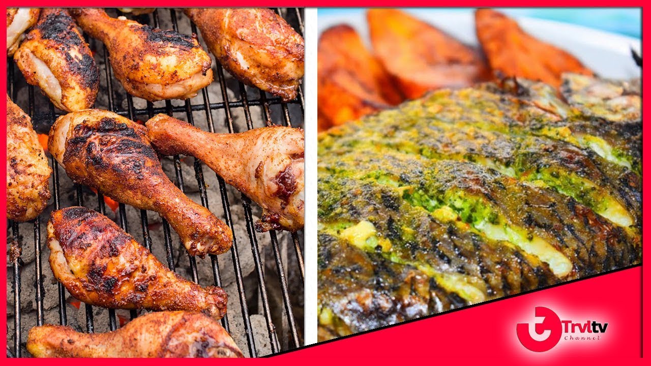 HOW TO MAKE TASTY GRILLED CHICKEN AND FISH IN 15 MINUTES - YouTube