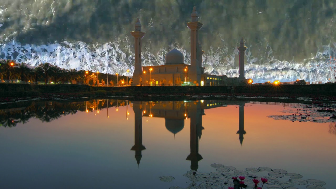 Beautiful Masjid-Hd Background Effect - YouTube