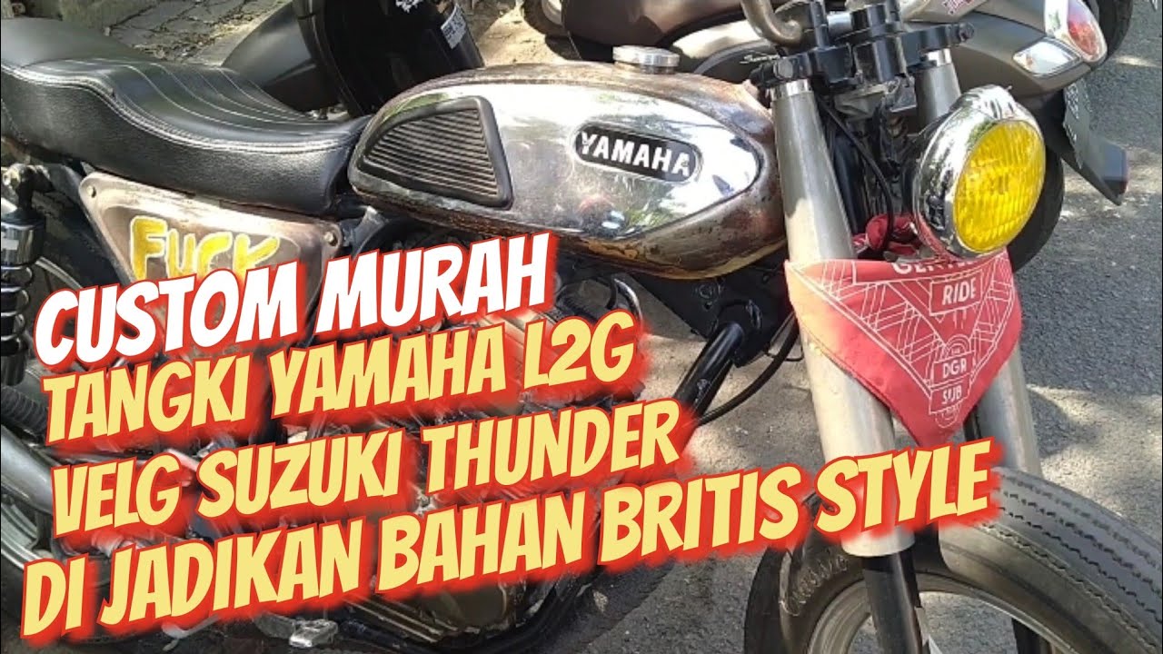 CUSTOM KEREN YAMAHA SCORPIO Z BERGAYA BRITISH STYLE - YouTube
