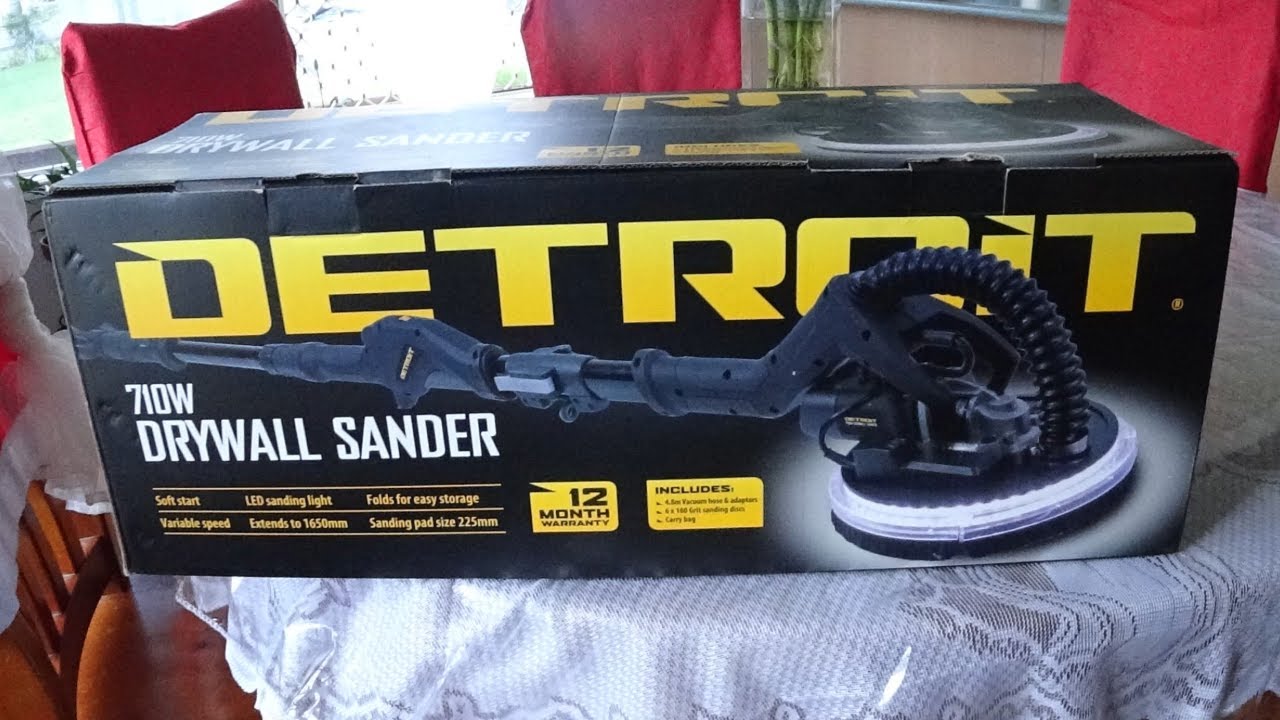 Detroit Drywall sander that best suits me as a painter - YouTube