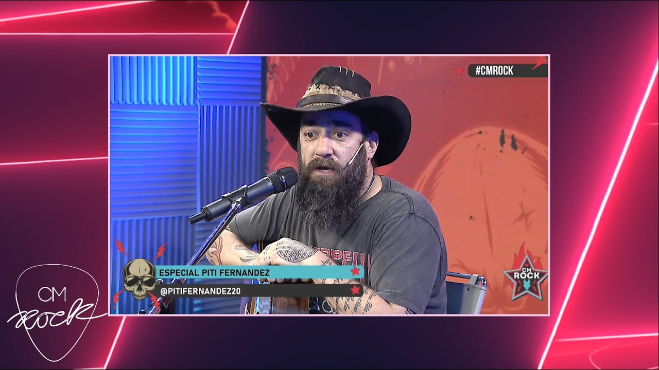 Piti Fernandez - Entrevista y Temas en CM Rock 2 de Julio de 2021 # ...