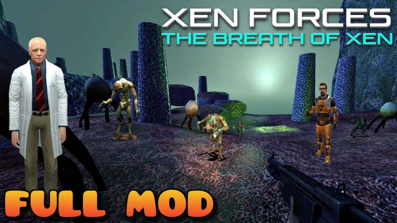 HALF LIFE 2 XEN FORCES : The Breath of Xen | Full Mod Walkthrough | No ...