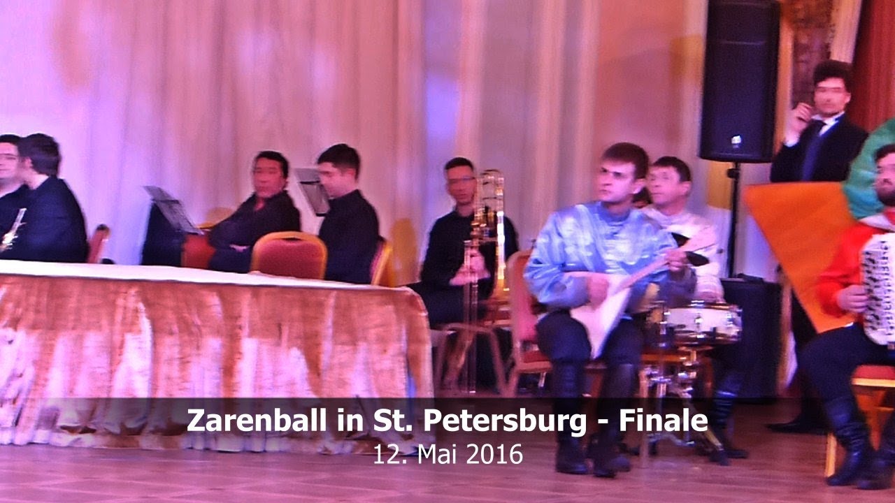 Finale des Zarenball (12. Mai 2016 in St. Petersburg) - YouTube