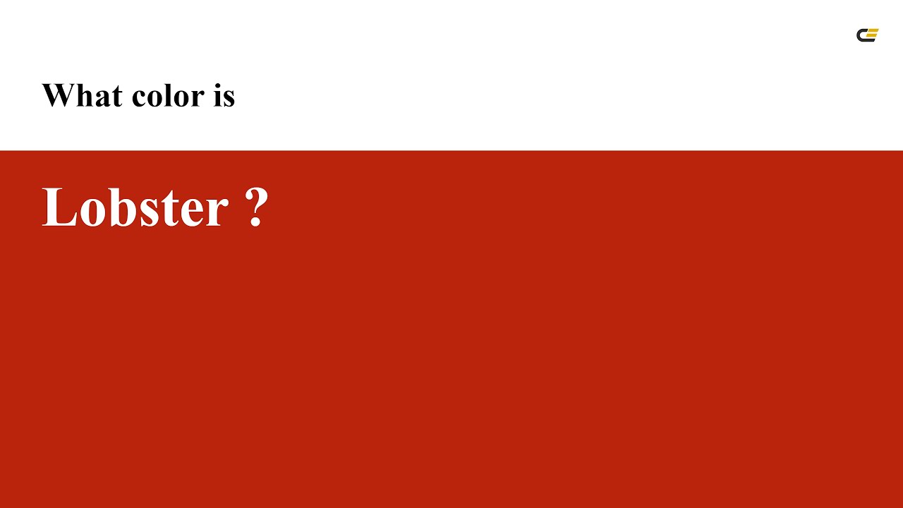 Lobster color #bb240c hex color - Red color - Cool color bb240c - YouTube
