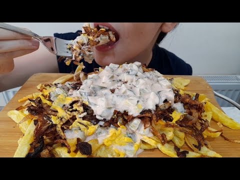 ASMR ANİMAL STYLE FRİES 😋 (EATİNG SHOW) SUDE ASMR - YouTube