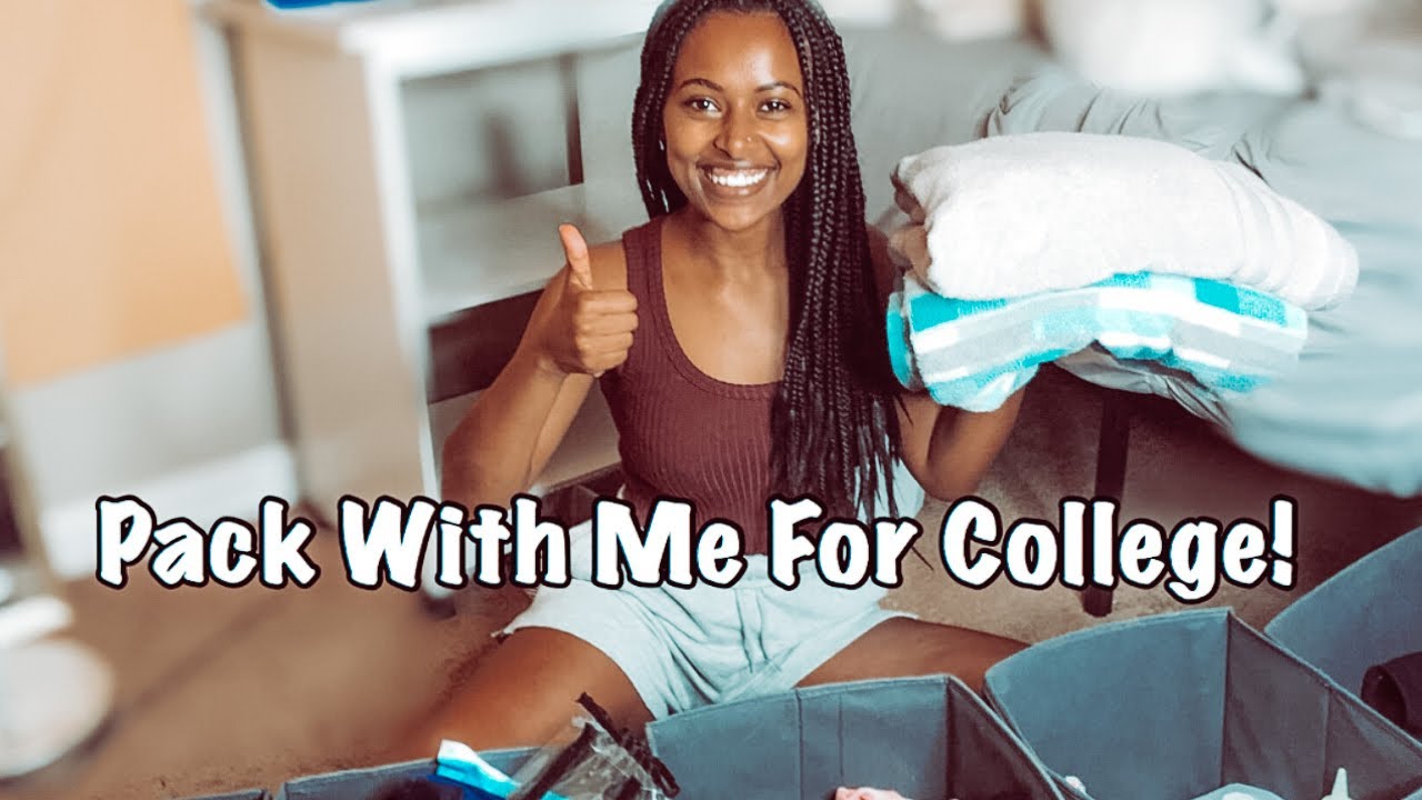 Pack With Me For College! 2021 - YouTube