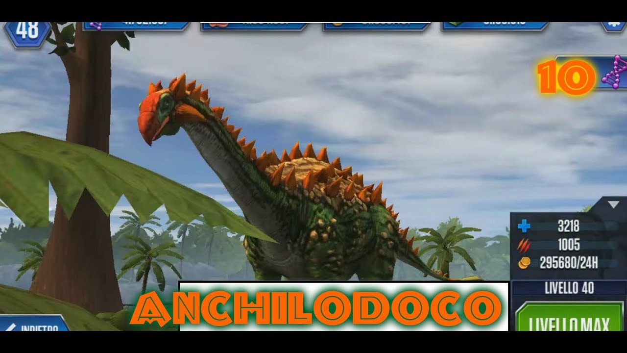 Jurassic World - LEVEL 40 ANCHILODOCO - YouTube