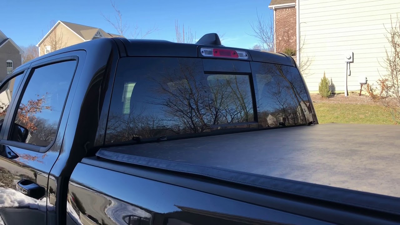 Ram 1500 Rebel Rear Window Flag - YouTube