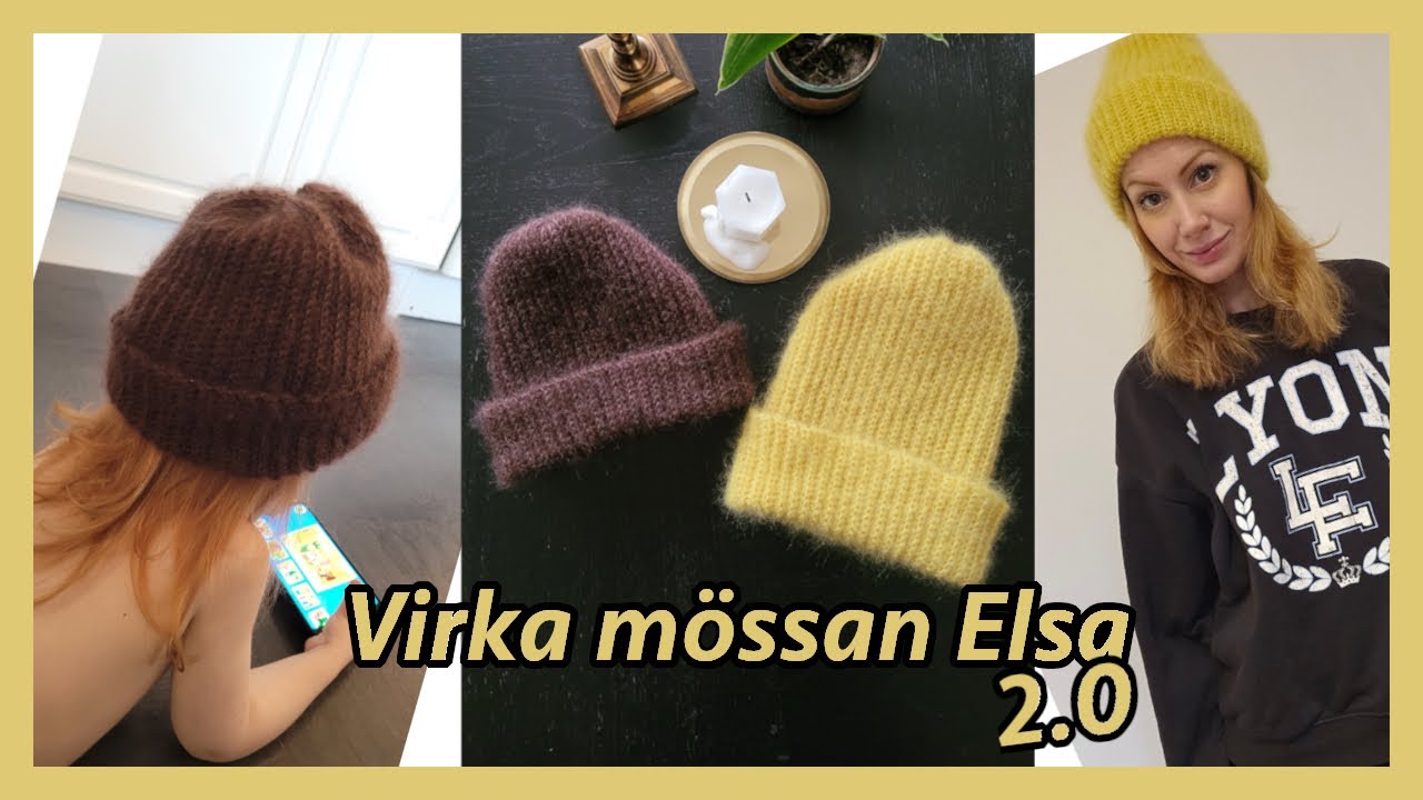 Virka mössan Elsa 2.0 | För nybörjare - YouTube