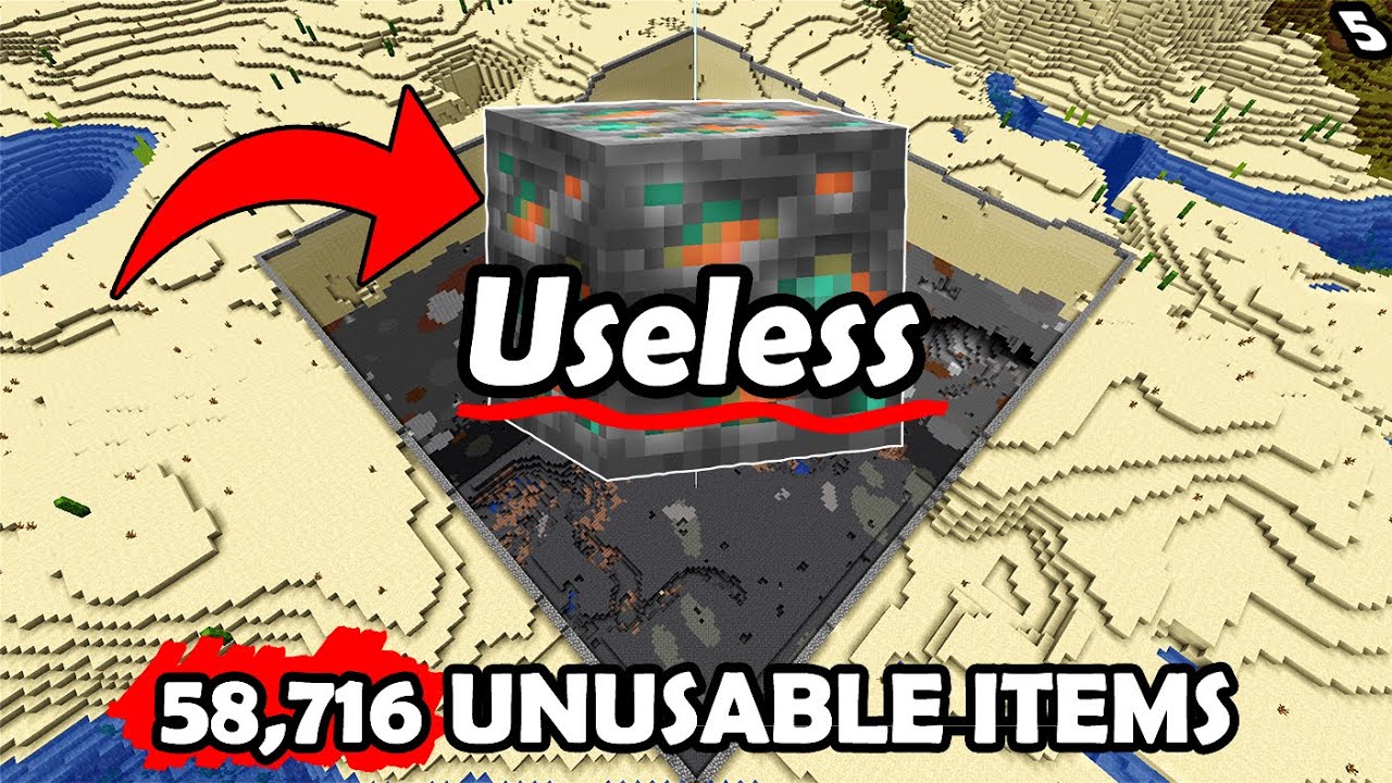 The WORST Item in Minecraft (hardcore) - YouTube