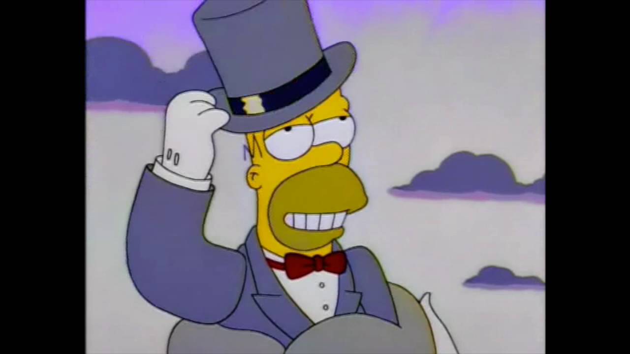 HOMER SIMPSON IS HIGH! - YouTube