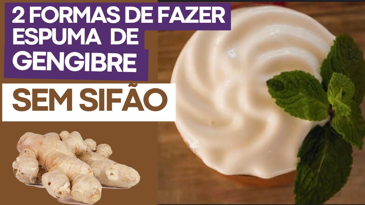 Como fazer espuma de gengibre sem sifão. Como fazer espuma de Moscow ...