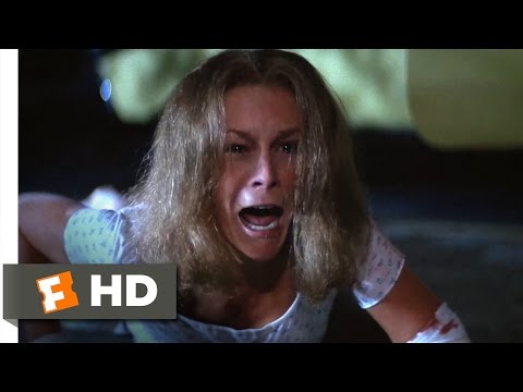 Halloween II (8/10) Movie CLIP - The Desperate Crawl (1981) HD