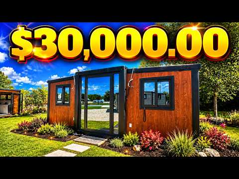 A modular home/tiny house like we've NEVER SEEN BEFORE!