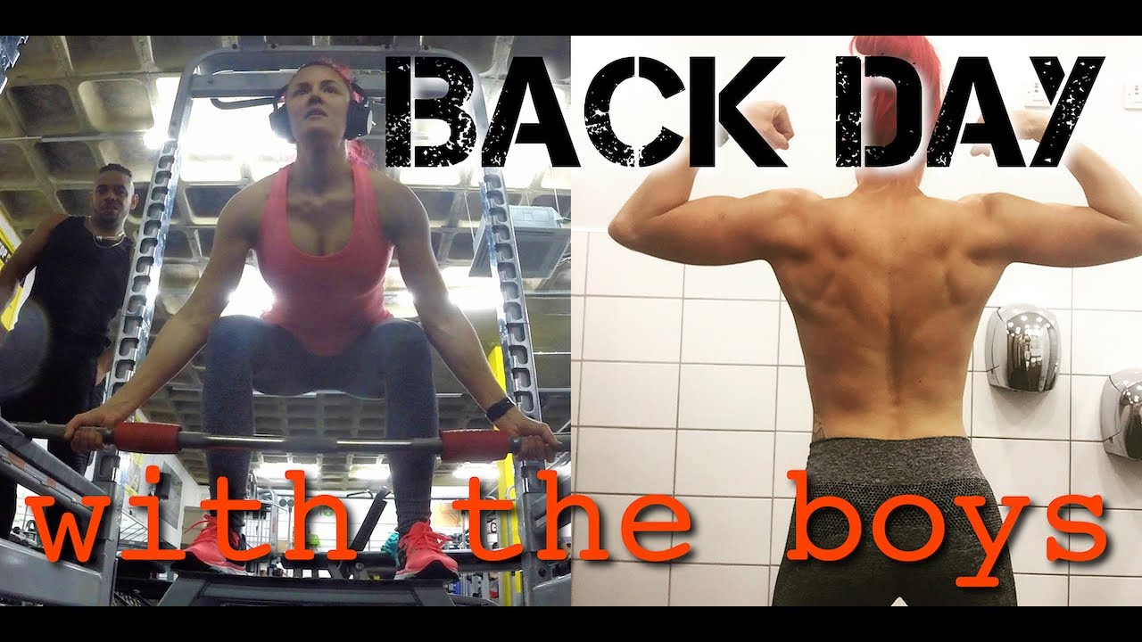 Back day workout with the boys! - YouTube