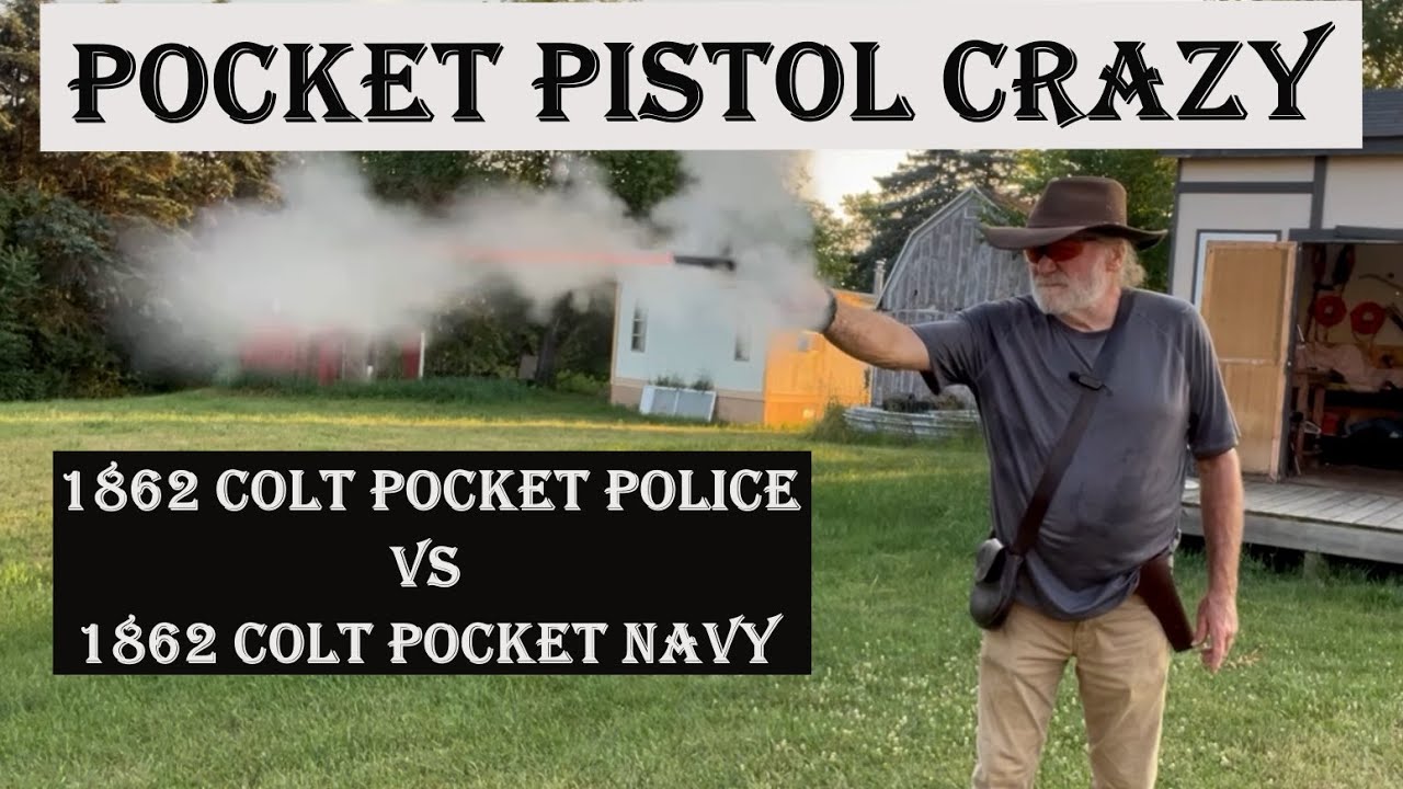 Pocket Pistol Crazy: Colt Pocket Police vs Colt Pocket Navy! - YouTube