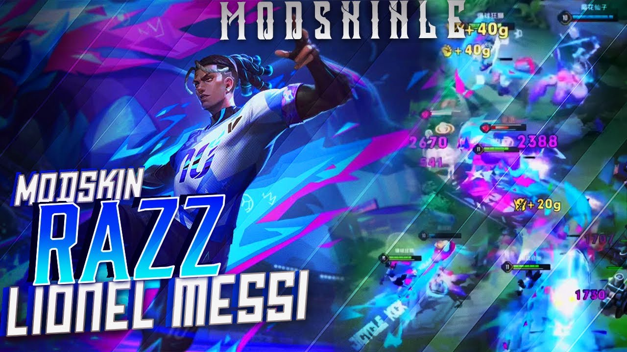 Hiệu Ứng Kĩ Năng Skin Raz Siêu Sao Bóng Đá - Raz Messi Liên Quân Mobile ...