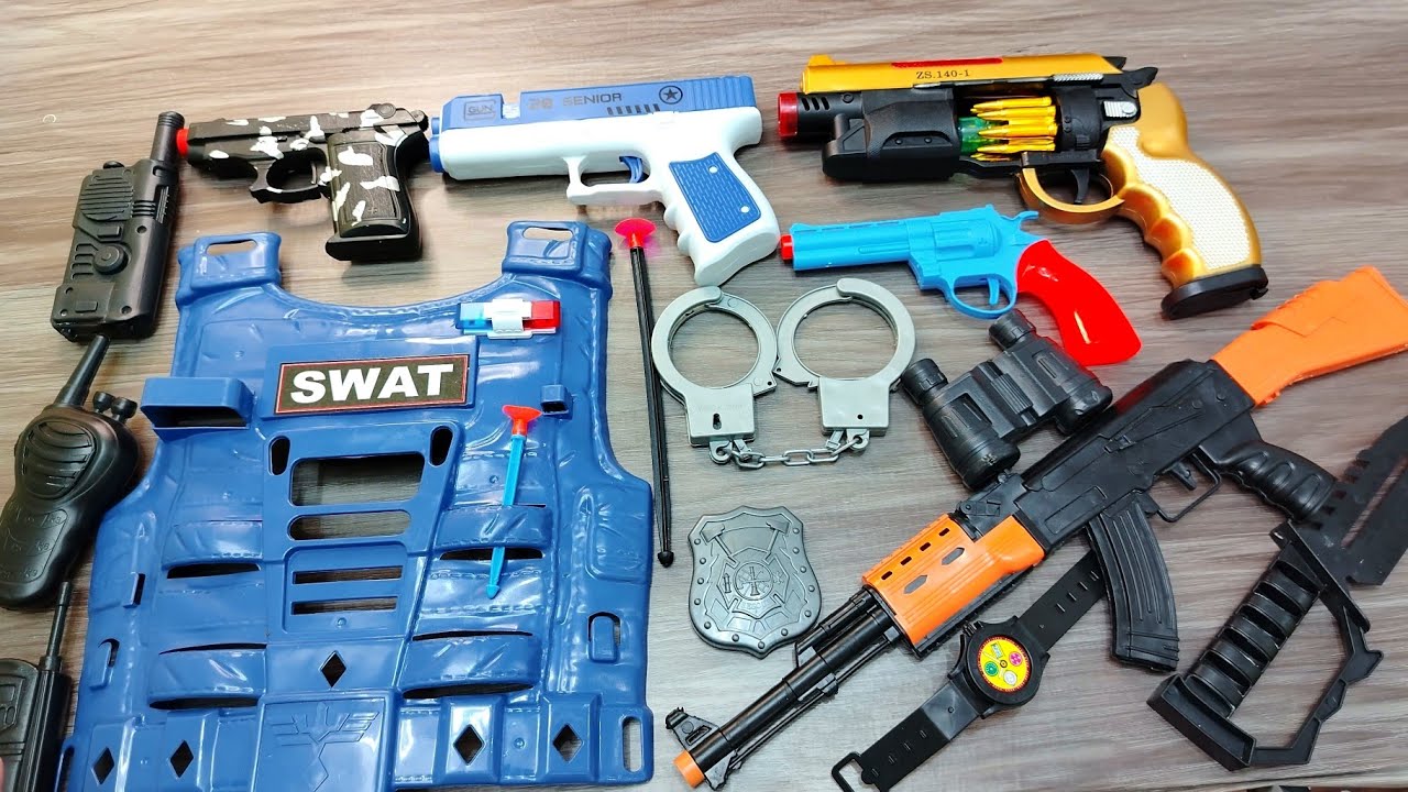 SpecialForces Military Toy Gun Set Open Box,M762 assault rifle,tactical ...