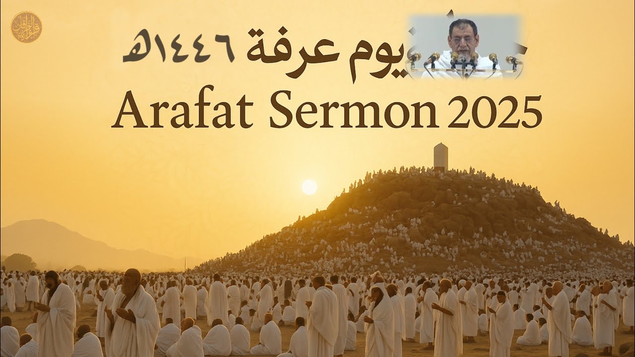 🕋 Sheikh Saleh bin Humaid Delivers the 'Arafah Khutbah to the Hujjaj ...