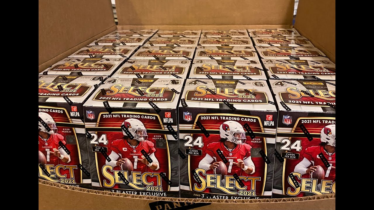 2021 PANINI SELECT NFL BLASTER CASE (20 BOX) TEAM BREAK - YouTube
