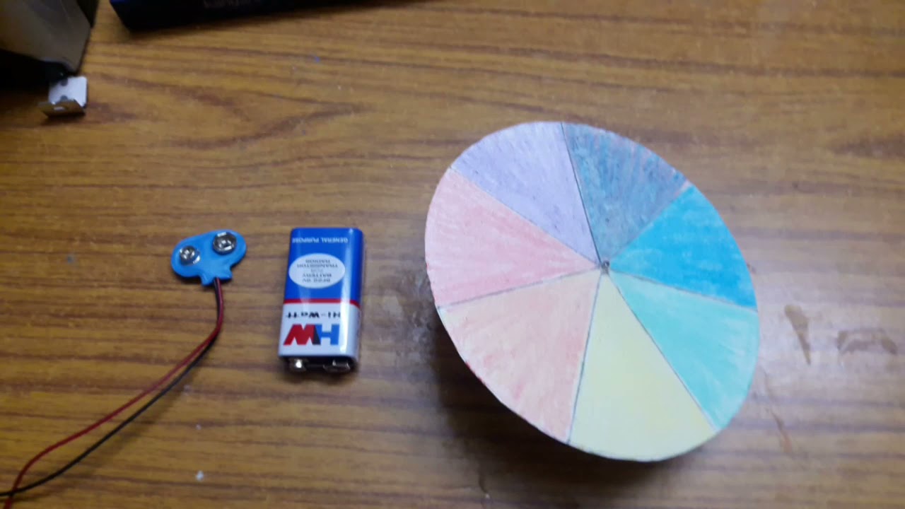 Newton's disc - YouTube