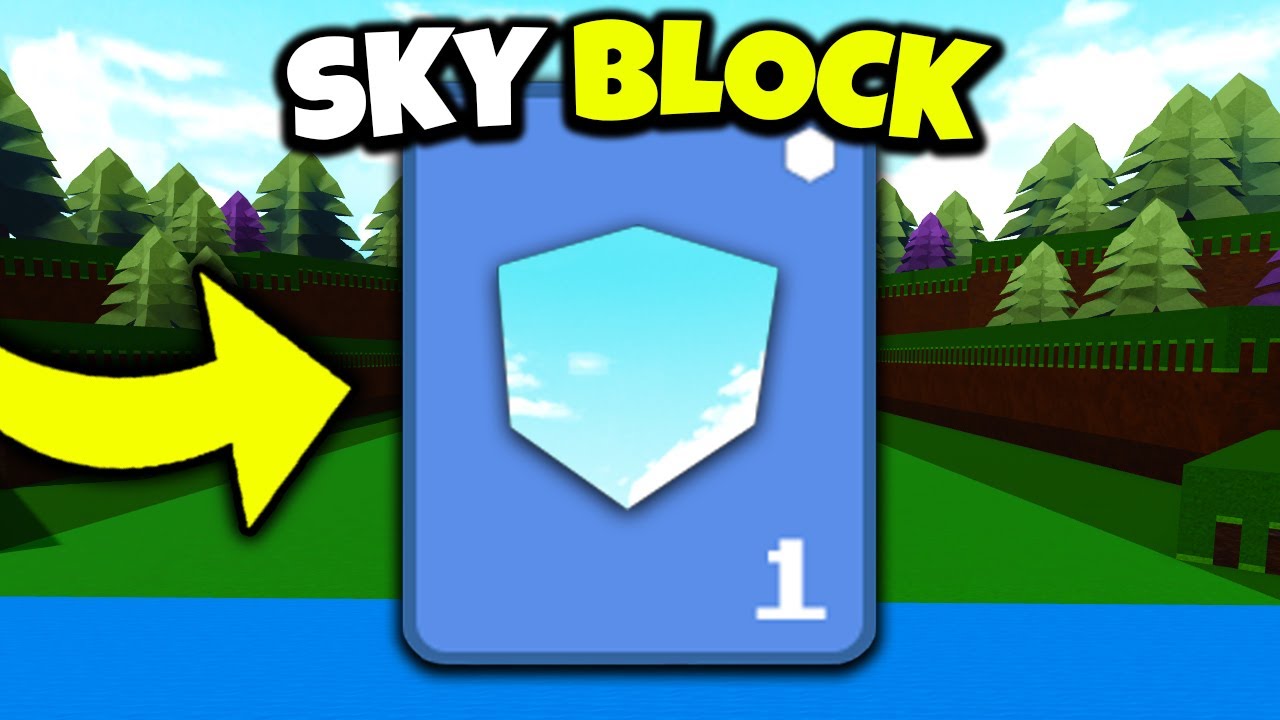 SKY BLOCK!!☁️ | Build a boat for Treasure ROBLOX - YouTube