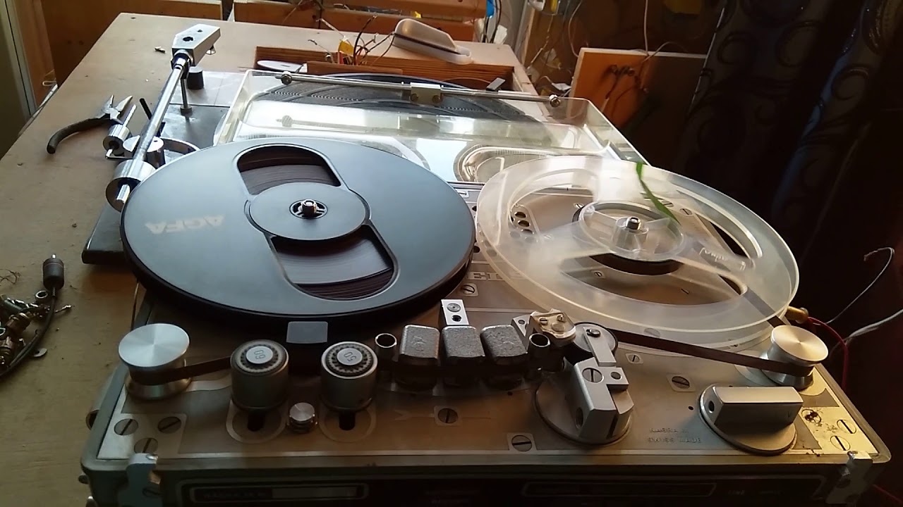 Copy master tape on Nagra - YouTube