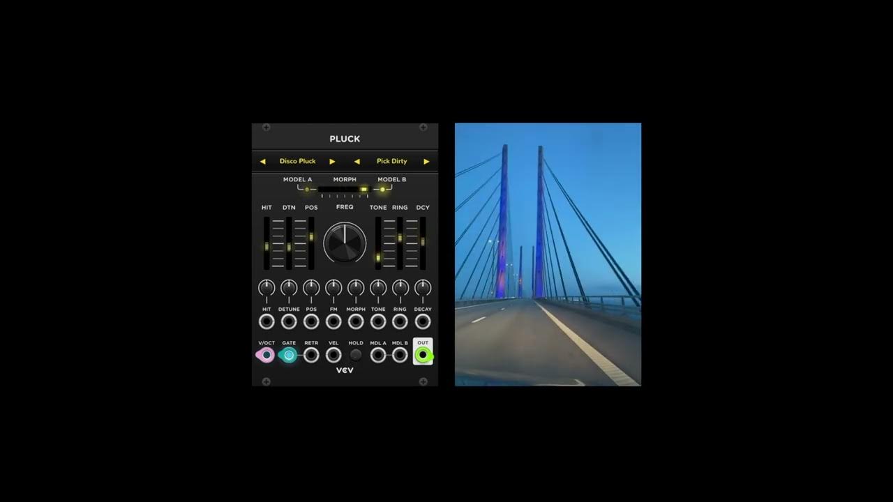 Pluck (VCV Rack) - YouTube
