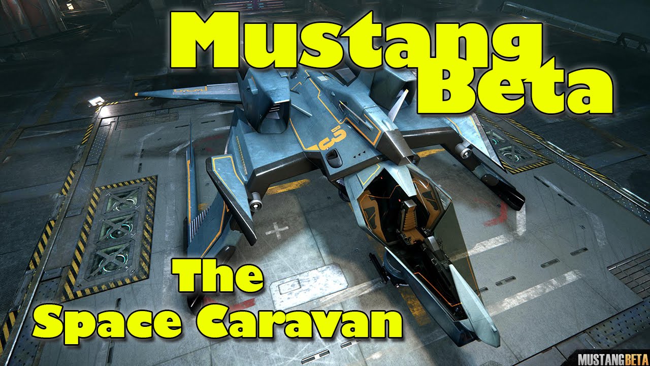 Star Citizen Mustang Beta - Close Look Review + Test Flight - YouTube