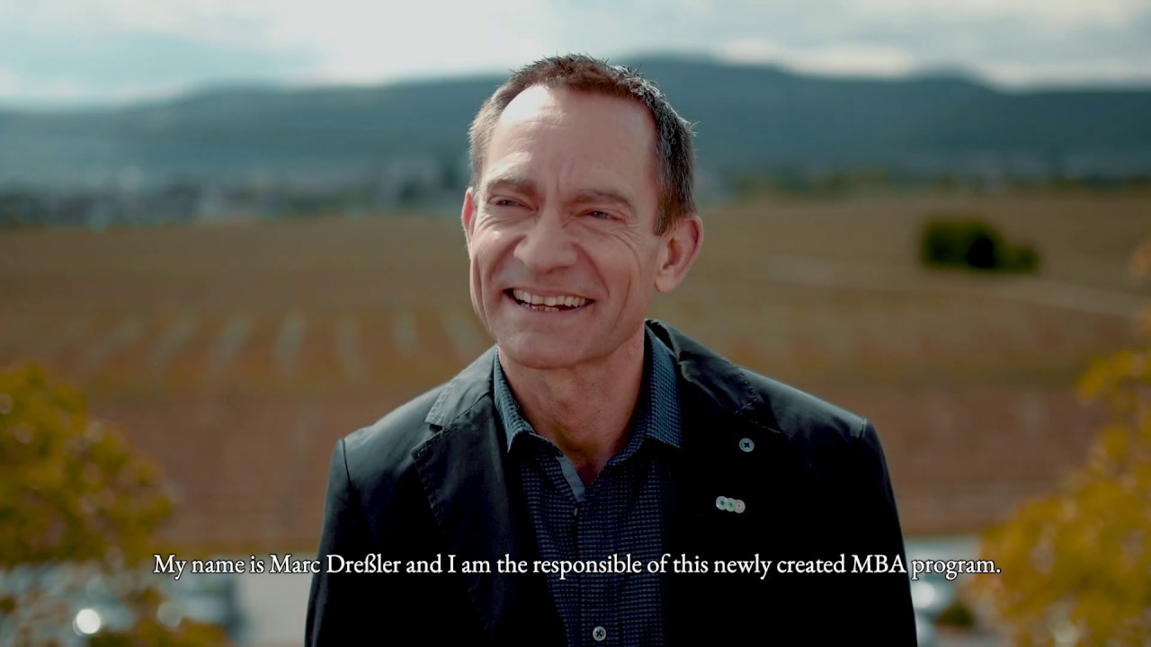 Interview Prof. Dr. Marc Dreßler - MBA Wine, Sustainability & Sales ...