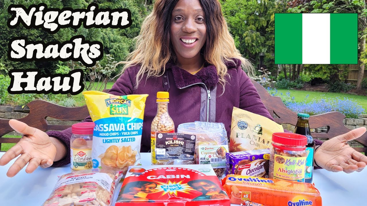 TRYING NIGERIAN SNACKS & CANDY/SWEETS | NIGERIAN FOOD MUKBANG | GUR ...