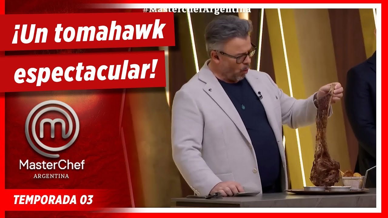 Carlos sorprendió con su rico plato de tomahawk | Temp. 03 | MASTERCHEF ...